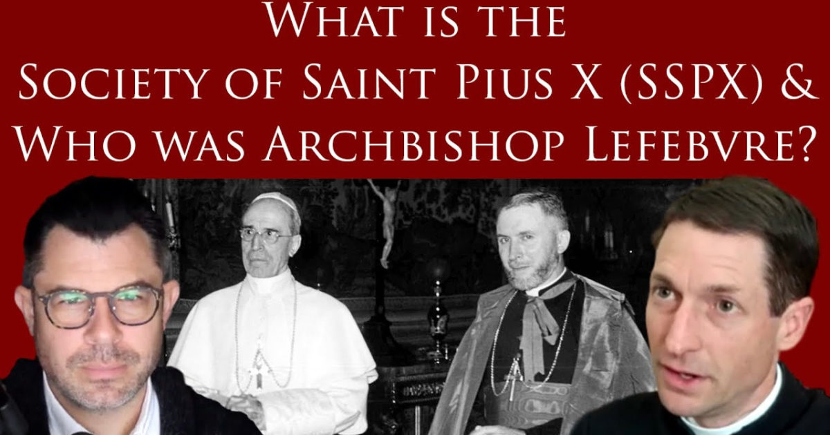 380: What is the SSPX? Who was Archbishop Lefebvre? Taylor Marshall ...
